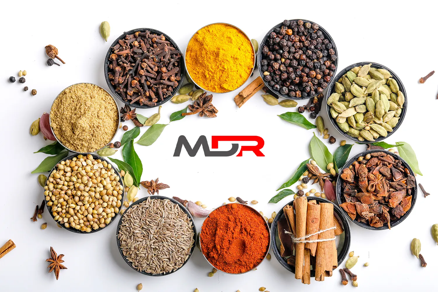 Indian spice farm workers harvesting fresh spices